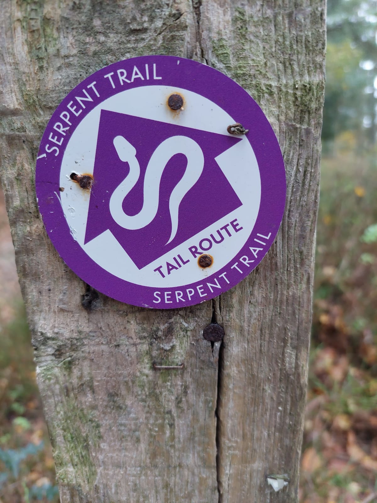 Start of the Serpent Trail - Gay Outdoor Club