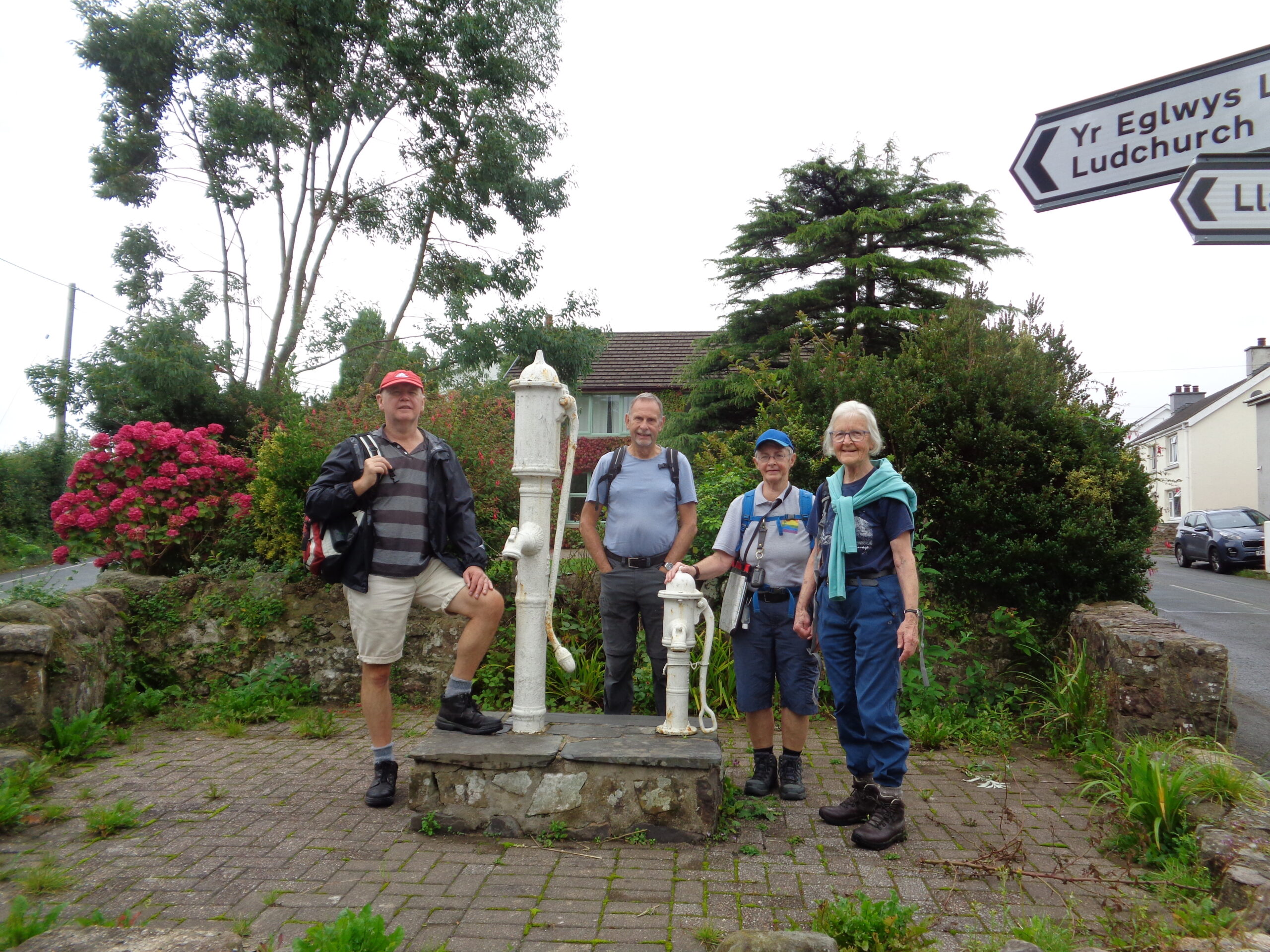 Landsker Borderlands trail - leg 7 (final leg) north of Garron pill ...